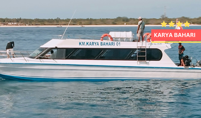 Fast Boat Karya Bahari | Fast Boat Bali to Gili & Lombok